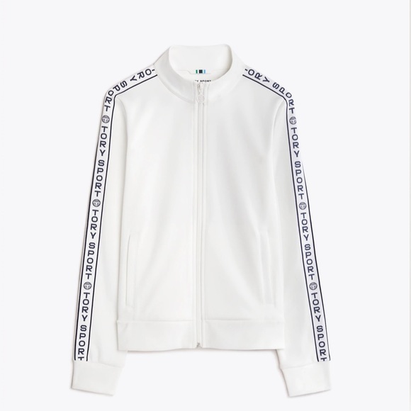 Tory Burch | Jackets & Coats | Tory Burch Banner Track Jacket | Poshmark